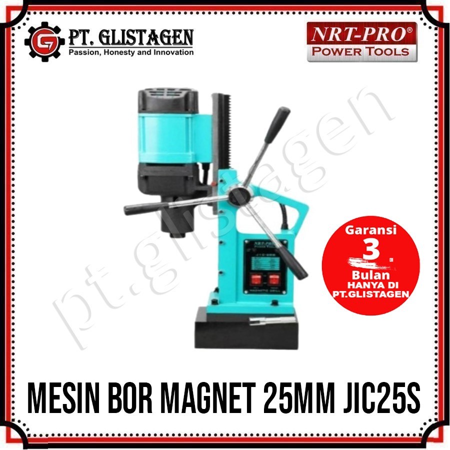 Jual NRT-Pro JIC25S Mesin Bor Magnet 25MM Magnetic Drill Magnit 25mm ...