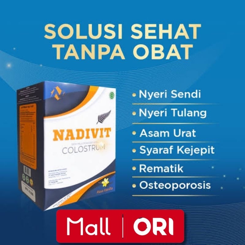 Jual Susu Colostrum Nadivit Asli Original 1 Box 20 sachet | Shopee ...