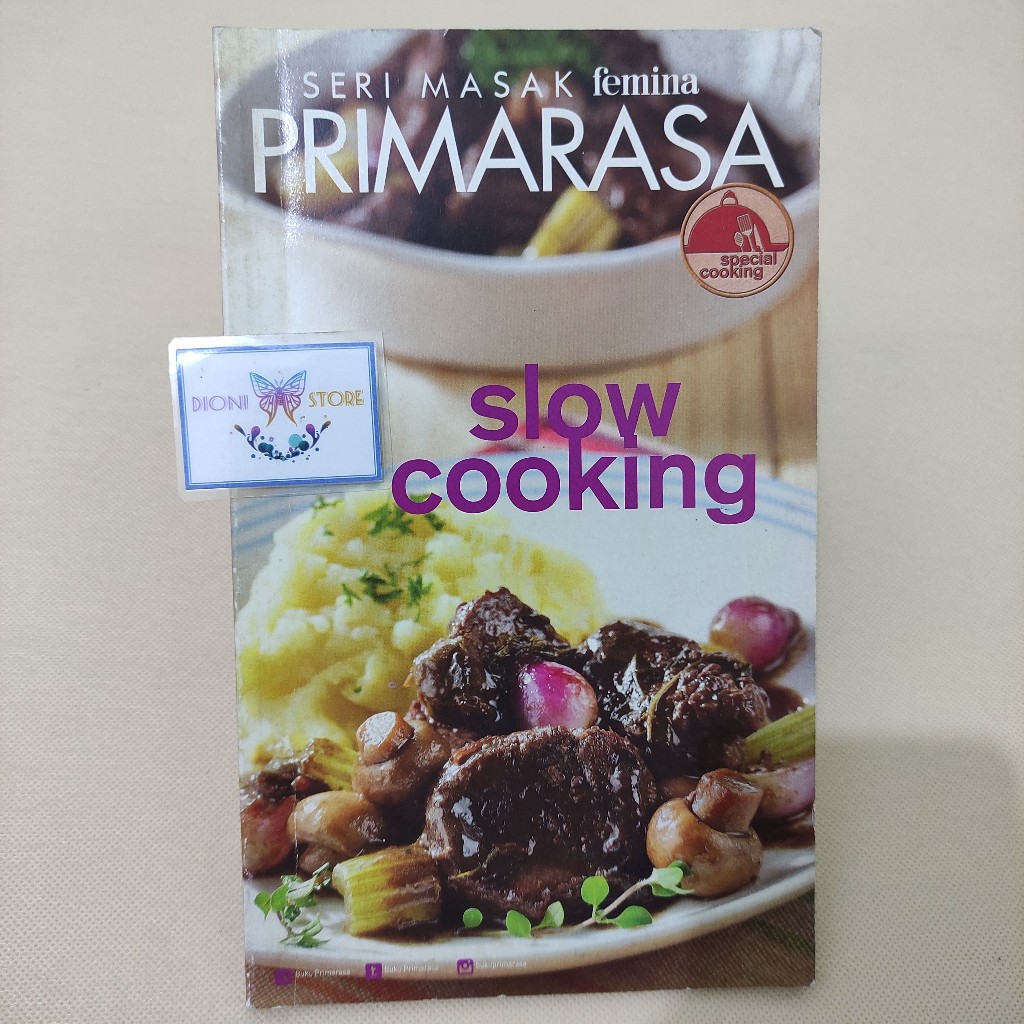 Jual (ORIGINAL) Buku Seri Masak Femina PRIMARASA - Slow Cooking ...