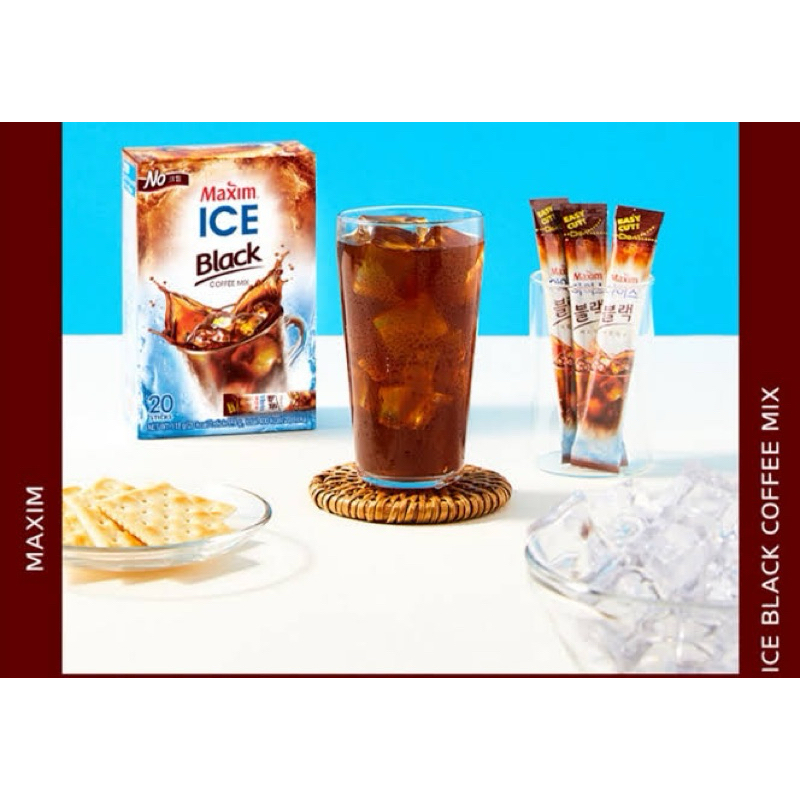 Jual [READY STOCK] Maxim Ice Black coffee mix (1 pcs) | Shopee Indonesia