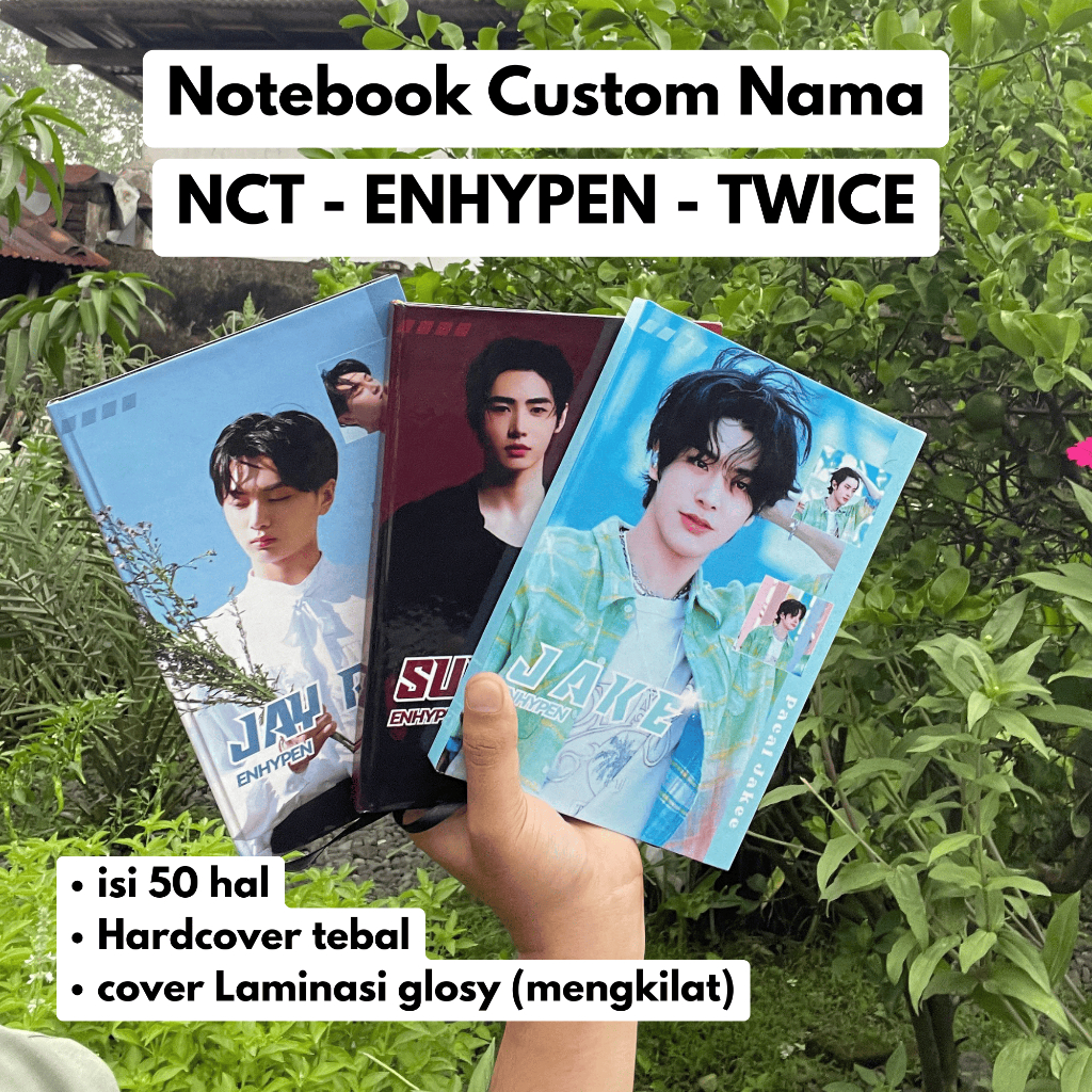 Jual Notebook A5 Kpop Series 1 Nct Dream Enhypen Twice - A5 Hardcover ...