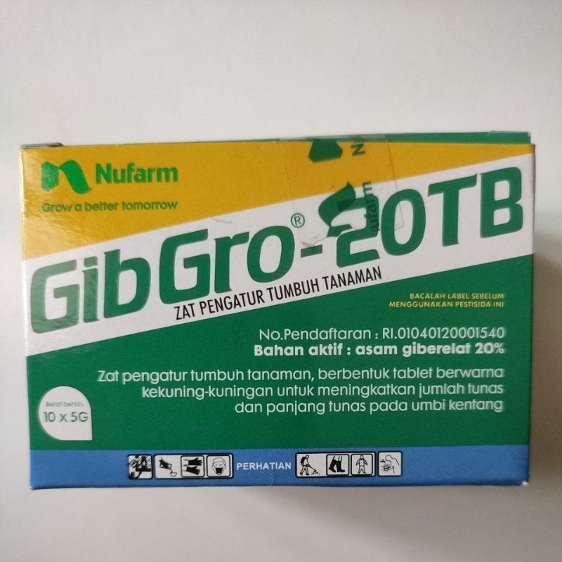 Jual Gibgro ori 20TB 5 gram 1 sachet. Zat pengatur tumbuh tanaman/zpt ...