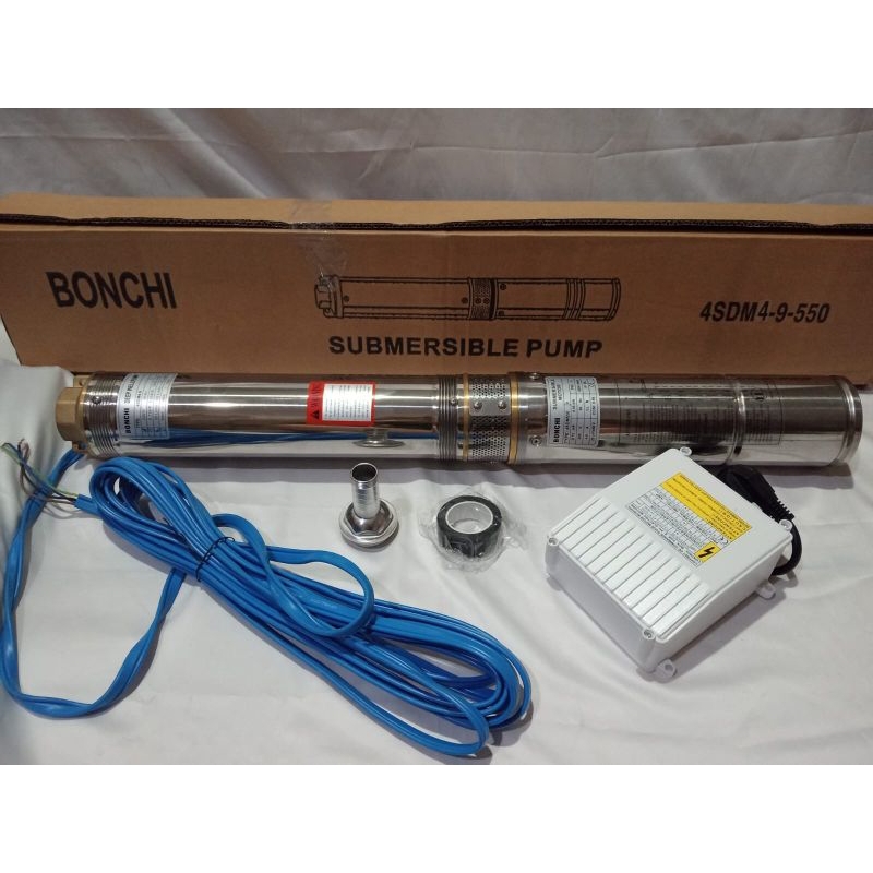 Jual POMPA SATELIT POMPA SUBMERSIBEL CASING 4 INCH MERK BONCH ITYPE 0,75HP & 1 HP BONUS CONTROL ...
