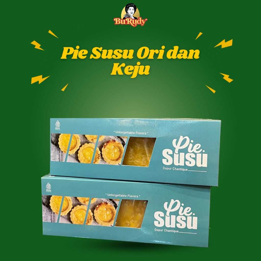 Jual PIE SUSU Dapur Chantique Isi 6 Pcs Rasa ORIGINAL | Shopee Indonesia