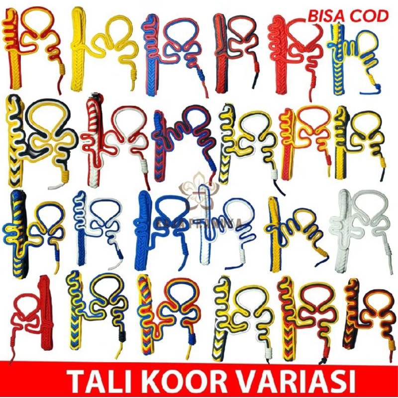 Jual Tali Komando Tali koor Pramuka Talikur Taruna + Nastel komando ...