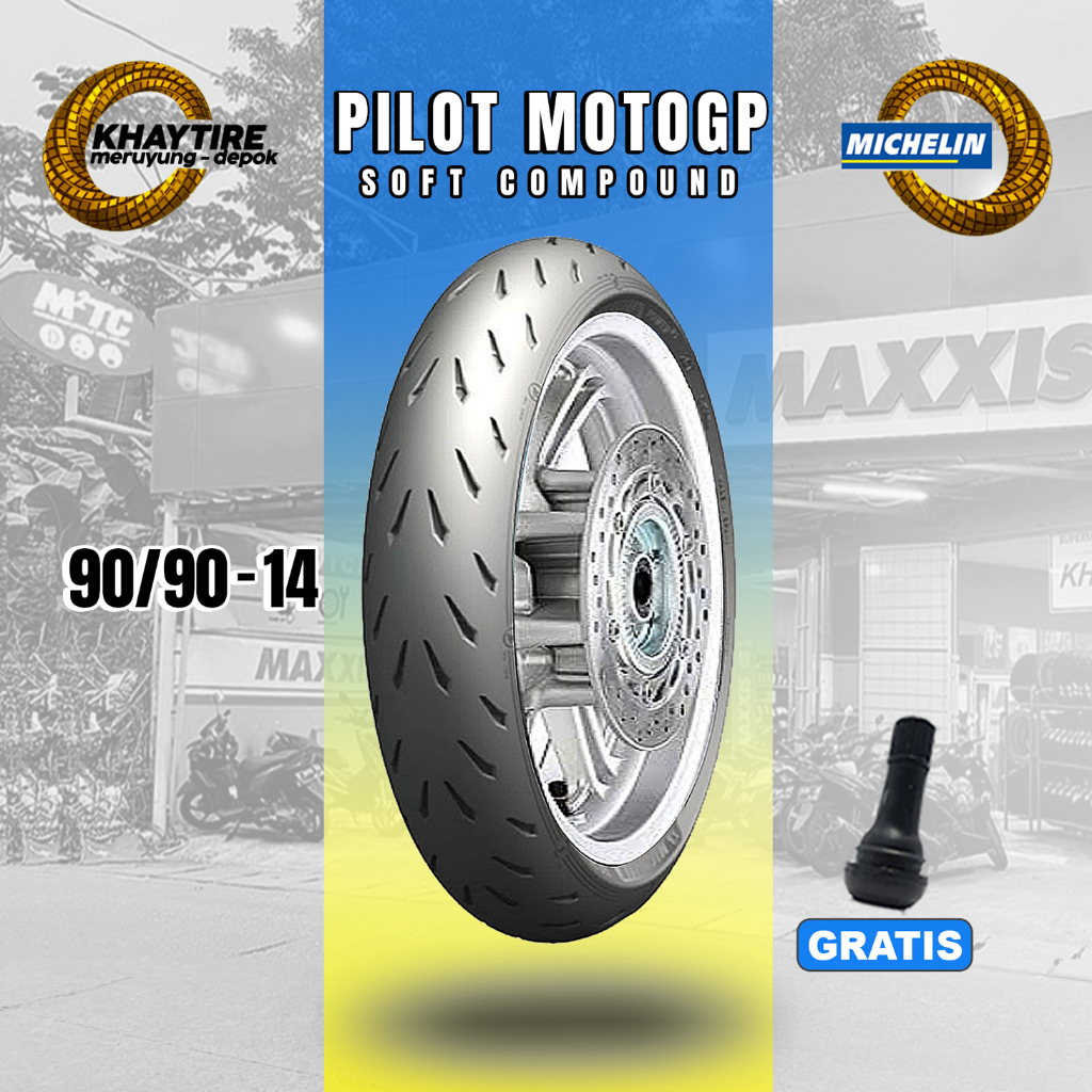 Jual Ban Depan Motor YAMAHA LEXI Soft Compound MICHELIN PILOT MOTOGP 90 ...