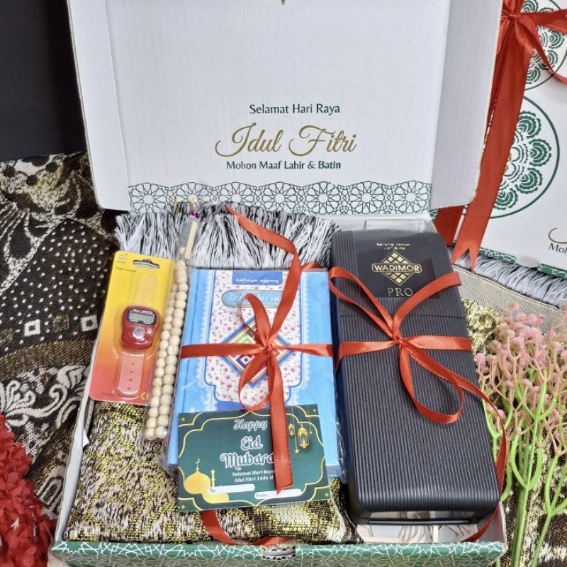 Jual HAMPERS COWO SET IBADAH [SET ALAT SOLAT] / KADO SET ALAT SOLAT ...