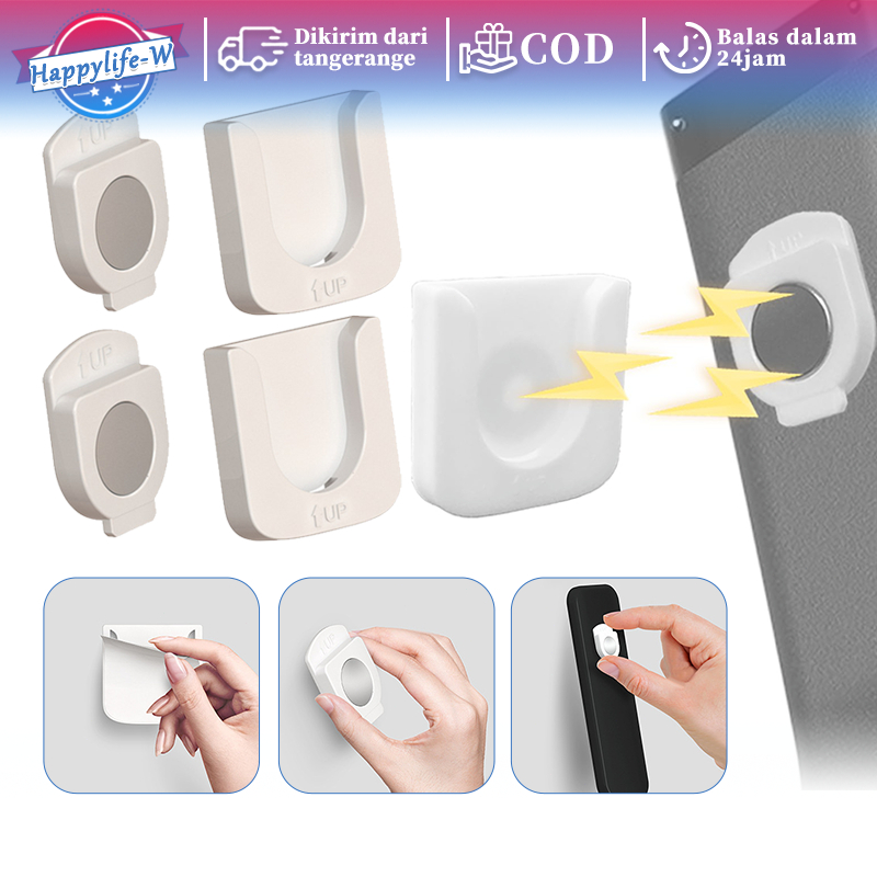 Jual Remote Organizer Magnetic 2set Remote Holder Tempat Remote Dinding ...