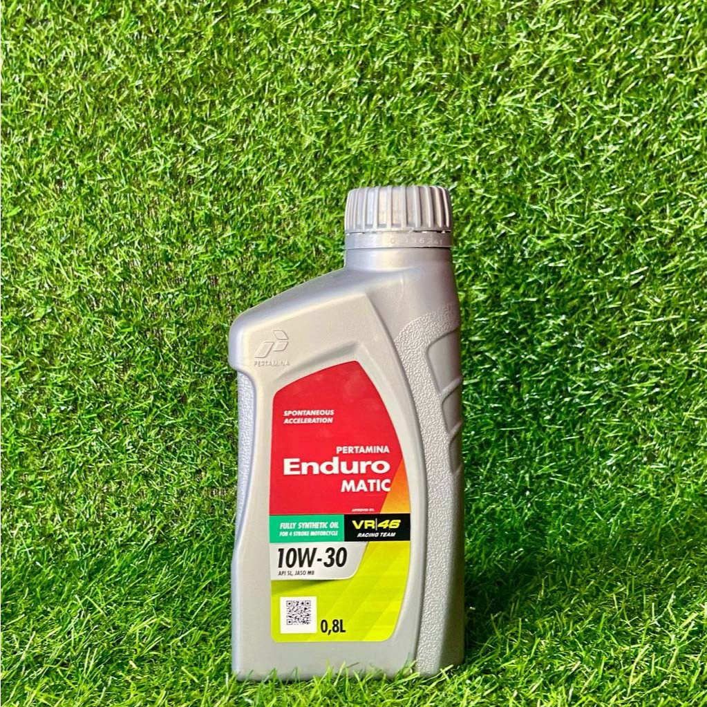 Jual Oli Enduro Matic 800ml SAE 10W-30 Oli Motor Matic Pertamina 0.8L ...