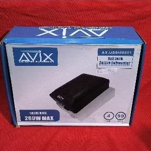 Jual Subwoofer Aktif Subwoofer Kolong AVIX AX USSW6801 | Shopee Indonesia