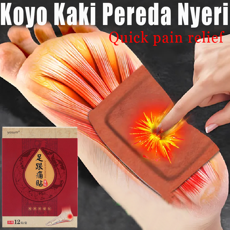 Jual Plantar fasciitis terapi Obat sakit tumit Heel pain relief patch ...