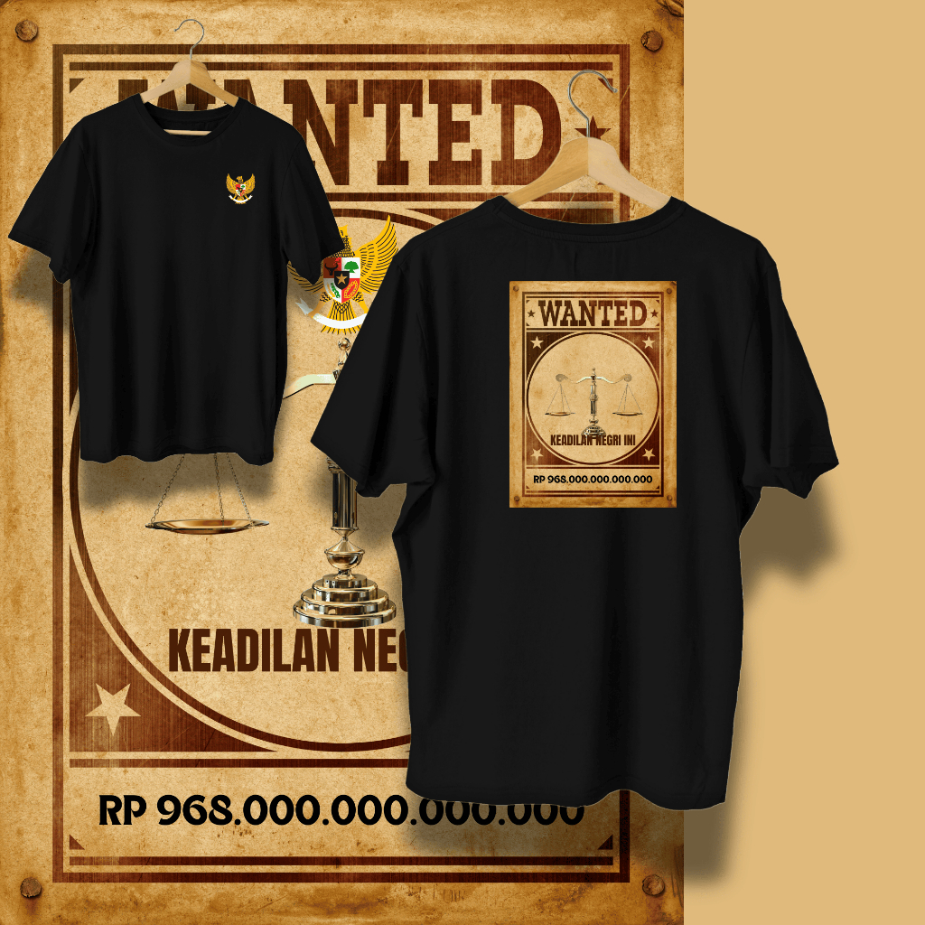 Jual PBL STORE || BAJU DESIGN SINDIRAN KORUPTOR// BAJU DEMO | Shopee ...