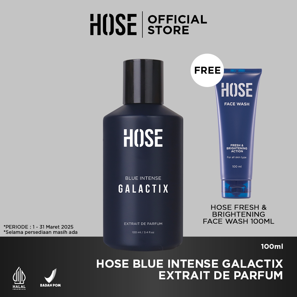 Jual HOSE Blue Intense Galactix Extrait de Parfum 100 ml | Shopee Indonesia