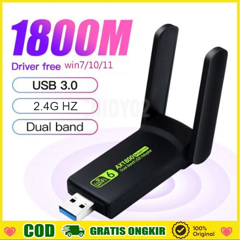 Jual 【COD】Dongle Wifi WiFi Adapter Set Top Box Usb Dongle Antena STB MT7601 Adapter Wireless ...