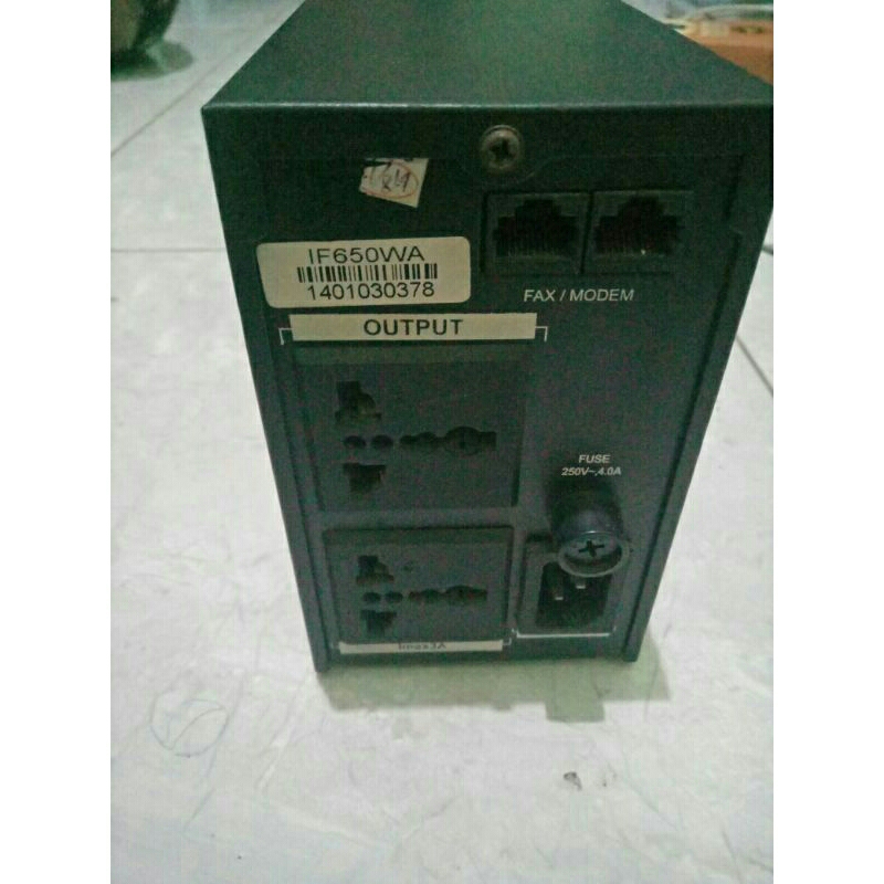 Jual UPS INFORCE IF650WA PLN & MODEM | Shopee Indonesia