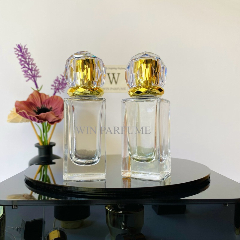 Jual Botol Parfume Mewah 30ml Serenity PRESS Silver Continuous Tutup ...