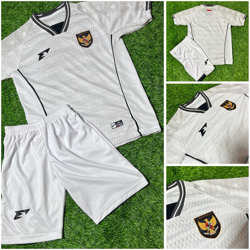 Jual setelan jersey timnas away/putih anak - remaja usia 2- 12 th(bisa tambah nama) | Shopee ...