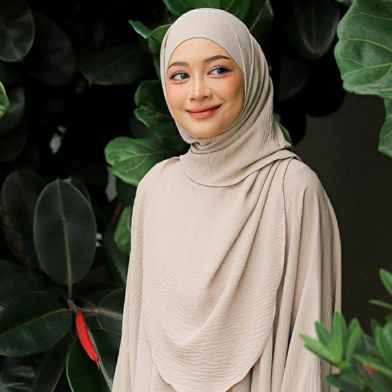 Jual Pashmina Crinkle Premium Segitiga | Hijab Oval Non Instan | OOTD ...