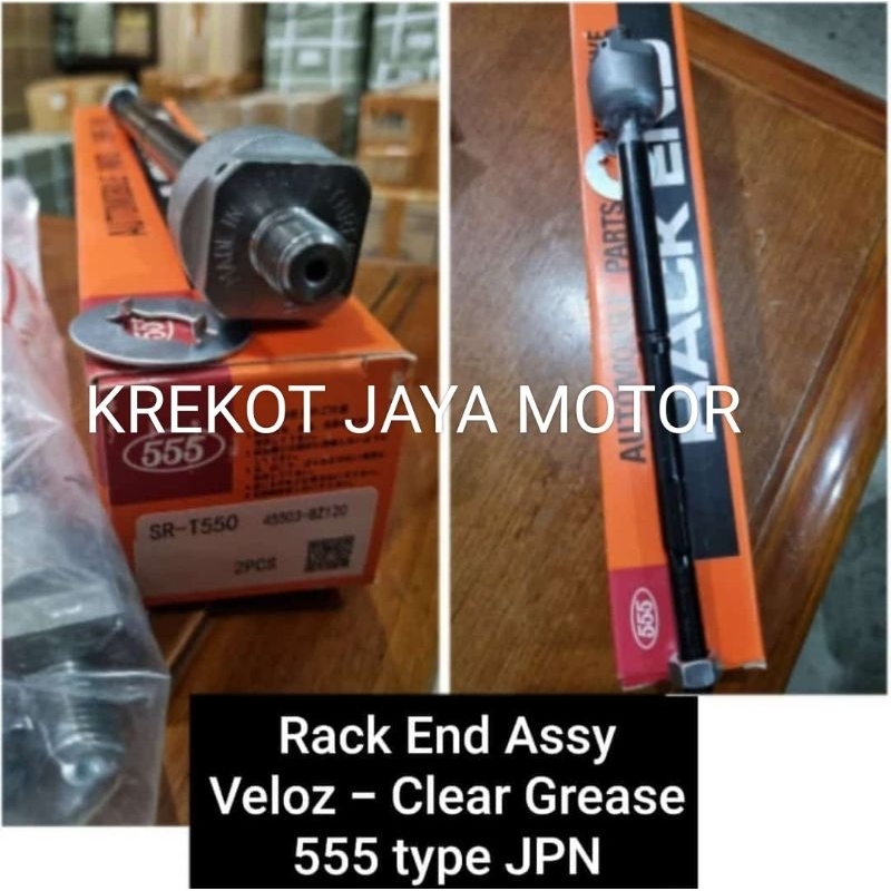 Jual RACK END LONG TIE ROD END TOYOTA VELOZ,NEW AVANZA 555 JAPAN ...