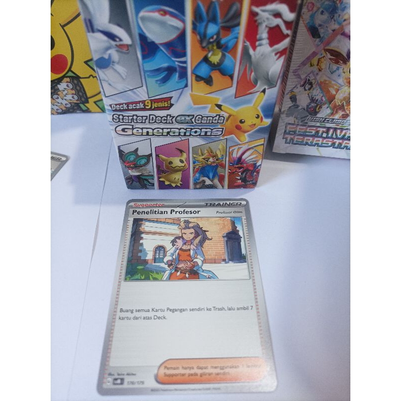 Jual Penelitian Profesor Olim 170/175 - Starter Deck ex Ganda Generations - Pokemon TCG ...