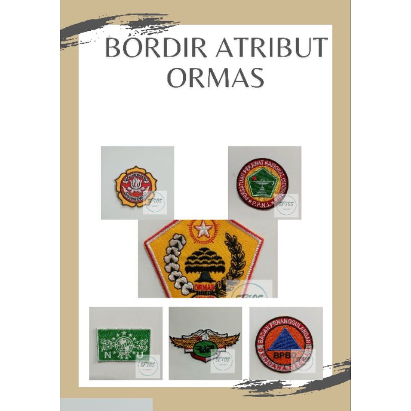 Jual BORDIR PEMDA DAN ORMAS | Shopee Indonesia