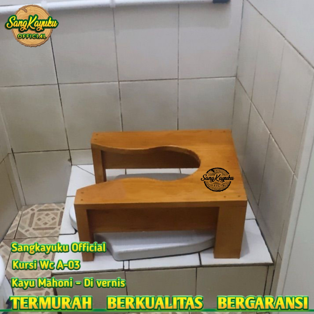 Jual SangkayuKu Termurah kursi wc Promo Kursi wc A-03 45x40x20 cm Model ...