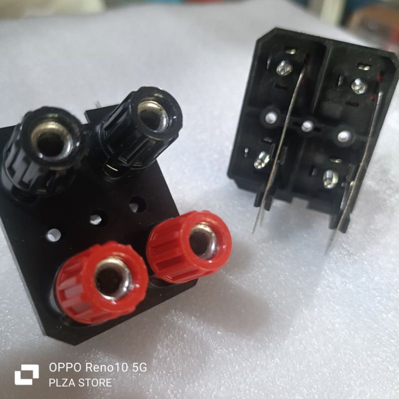 Jual Terminal speaker 4pin Bell tapal kuda Terminal spiker tapal kuda 4 ...