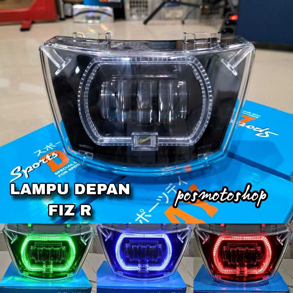 Jual Lampu Depan FizR biled / Vega Lama lampu depan LED Headlamp Yamaha ...