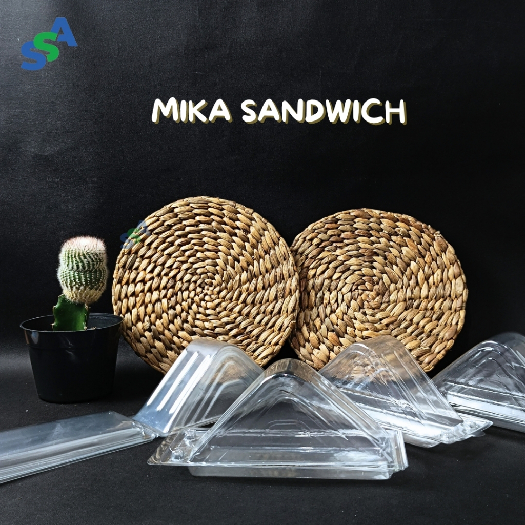 Jual MIKA SANDWICH / MIKA SEGITIGA ISI 50 PCS | Shopee Indonesia
