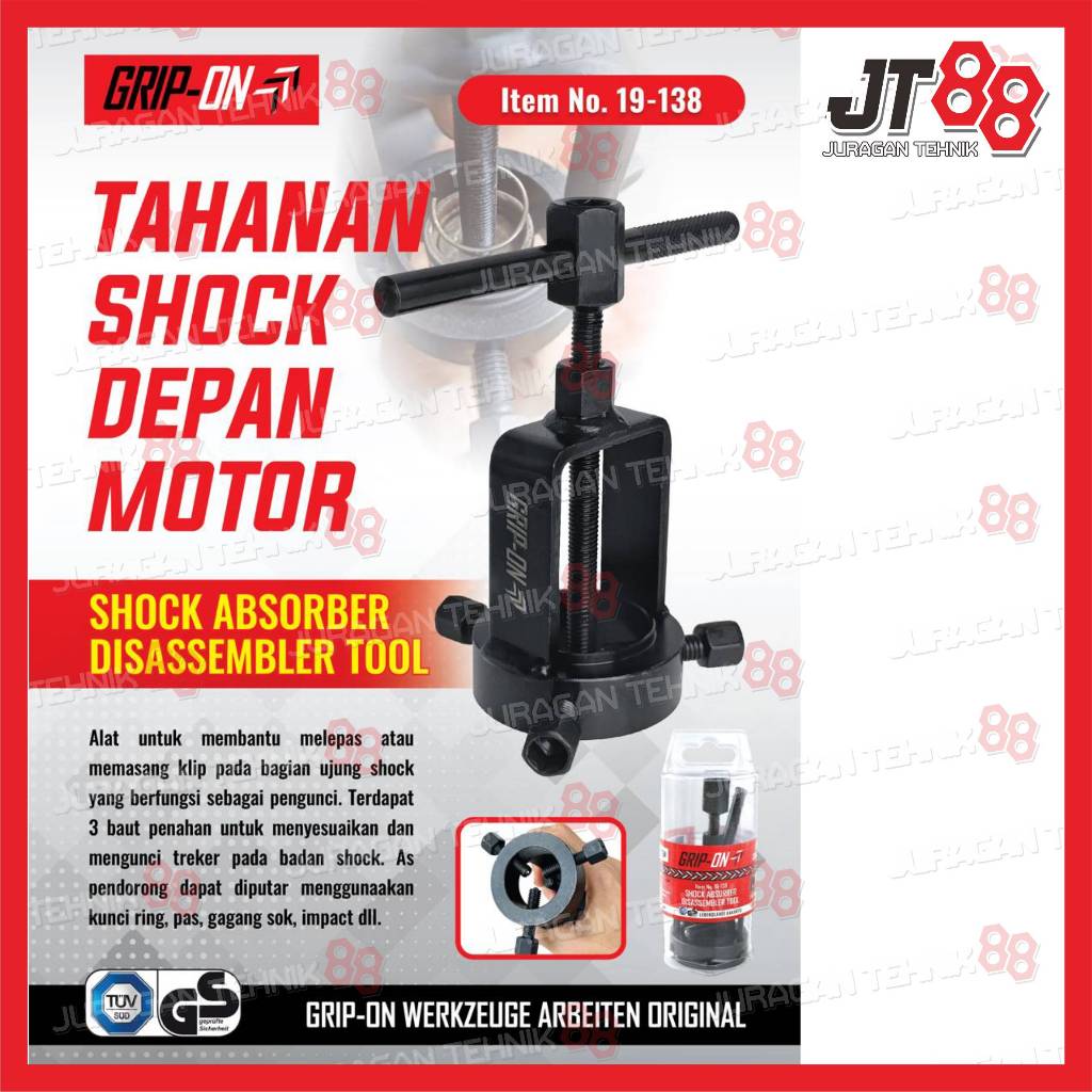 Jual 19-138 GRIP-ON SHOCK ABSORBER DISASSEMBLER TOOL – GRIP-ON TAHANAN SHOCK MOTOR – ALAT LEPAS ...