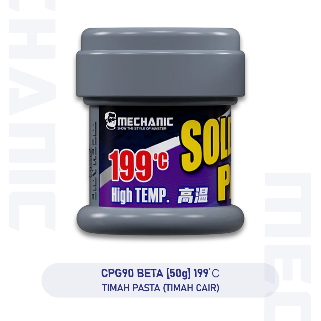 Jual TIMAH CAIR MECHANIC CPG90 BETA [50g] 199℃ ORIGINAL | Shopee Indonesia