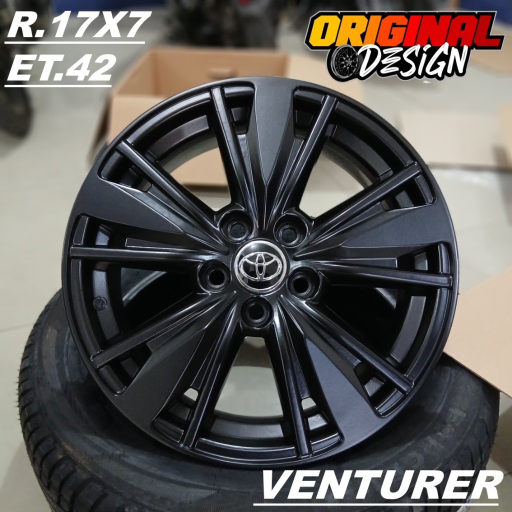 Jual Velg mobil ring 17 replika oem toyota innova venturer r17 warna ...