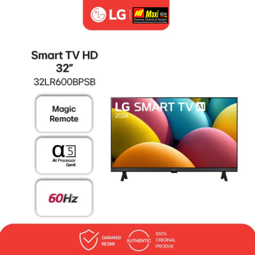 Jual LG Smart TV HD 32 Inci - Magic Remote - 60Hz Native - webOS 23 ...