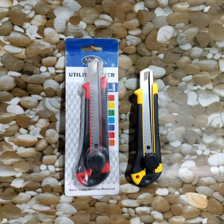 Jual VICO Pisau Cutter Besar Lapis Karet | Shopee Indonesia