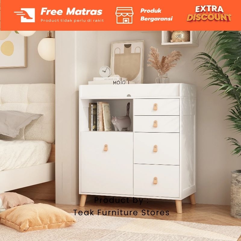 Jual Baby Tafel Murah Sinte / Changing Table Murah / Drawer Organizer ...
