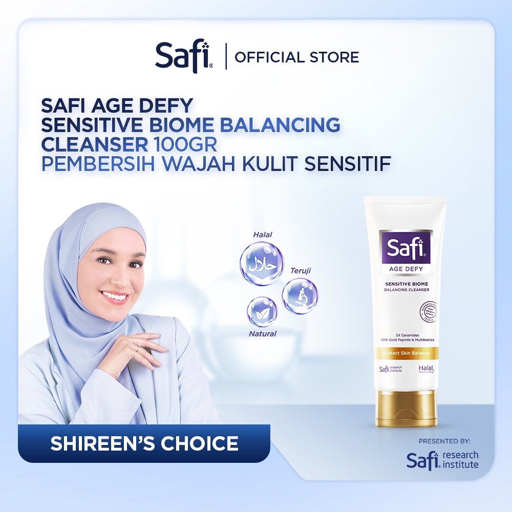 Jual Safi Age Defy Sensitive Biome Balancing Cleanser 100gr - Sabun ...