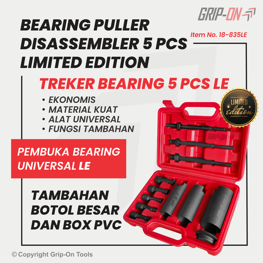 Jual Treker Lepas Bearing 5Pcs Limited Edition + Extra Selongsong Besar ...
