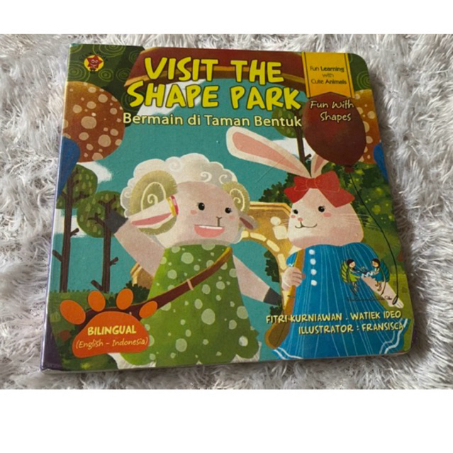 Jual Buku Boardbook Visit The Shape Park-Bermain di Taman Bentuk ...
