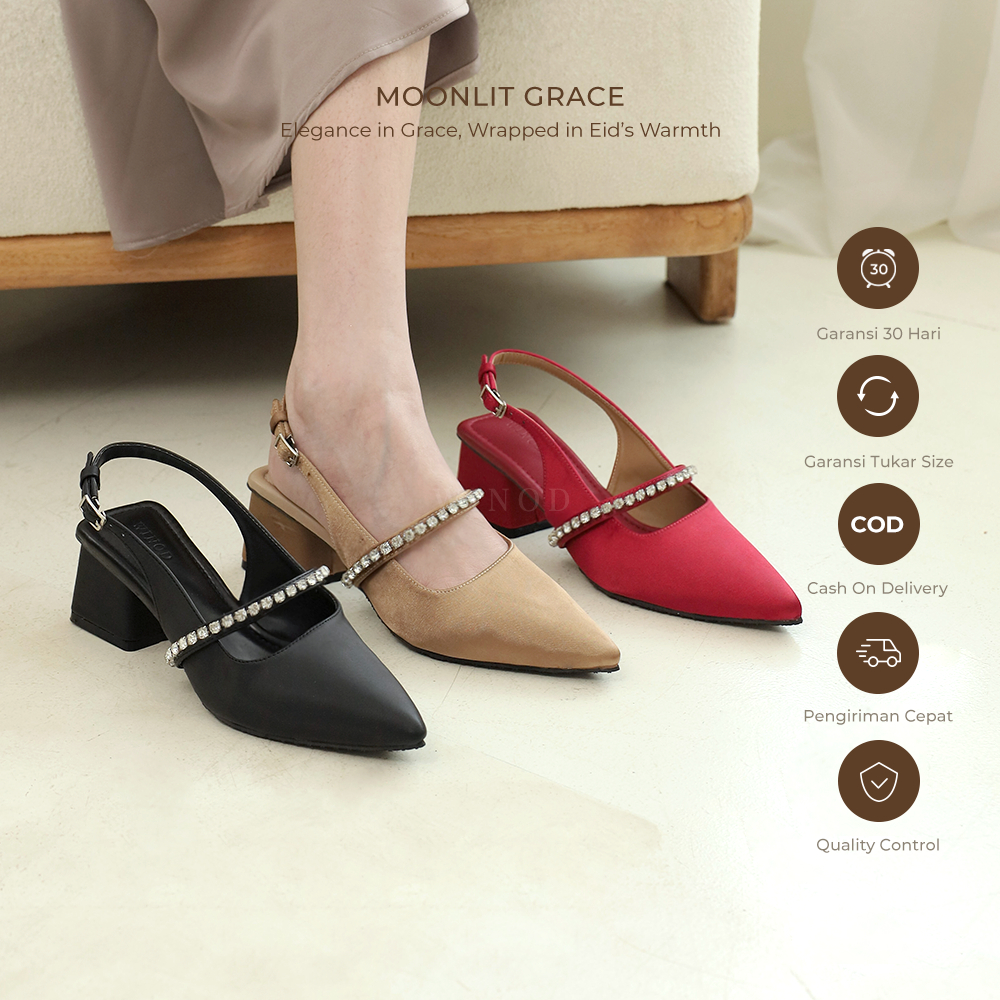 Jual WINOD Savia Sepatu Kerja Wanita Hak Tinggi 5 cm High Heels ...