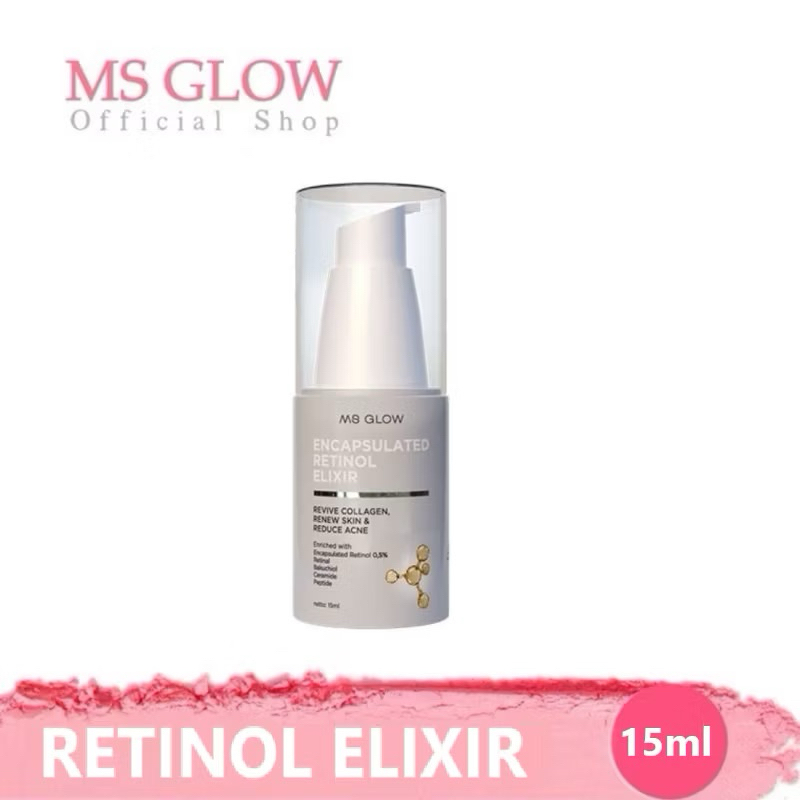 Jual MS GLOW - ENCAPSULATED RETINOL ELIXIR - 15 ML | Shopee Indonesia