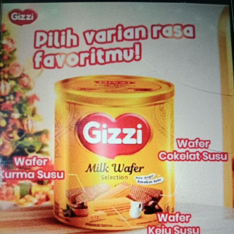 Jual PROMO WAFER RENYAH GIZZI MILK WAFER SELECTION | Shopee Indonesia