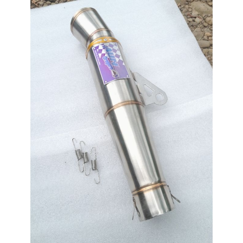 Jual AUN pipe canister only big elbow open pipe Daeng sai4 GP warrior ...