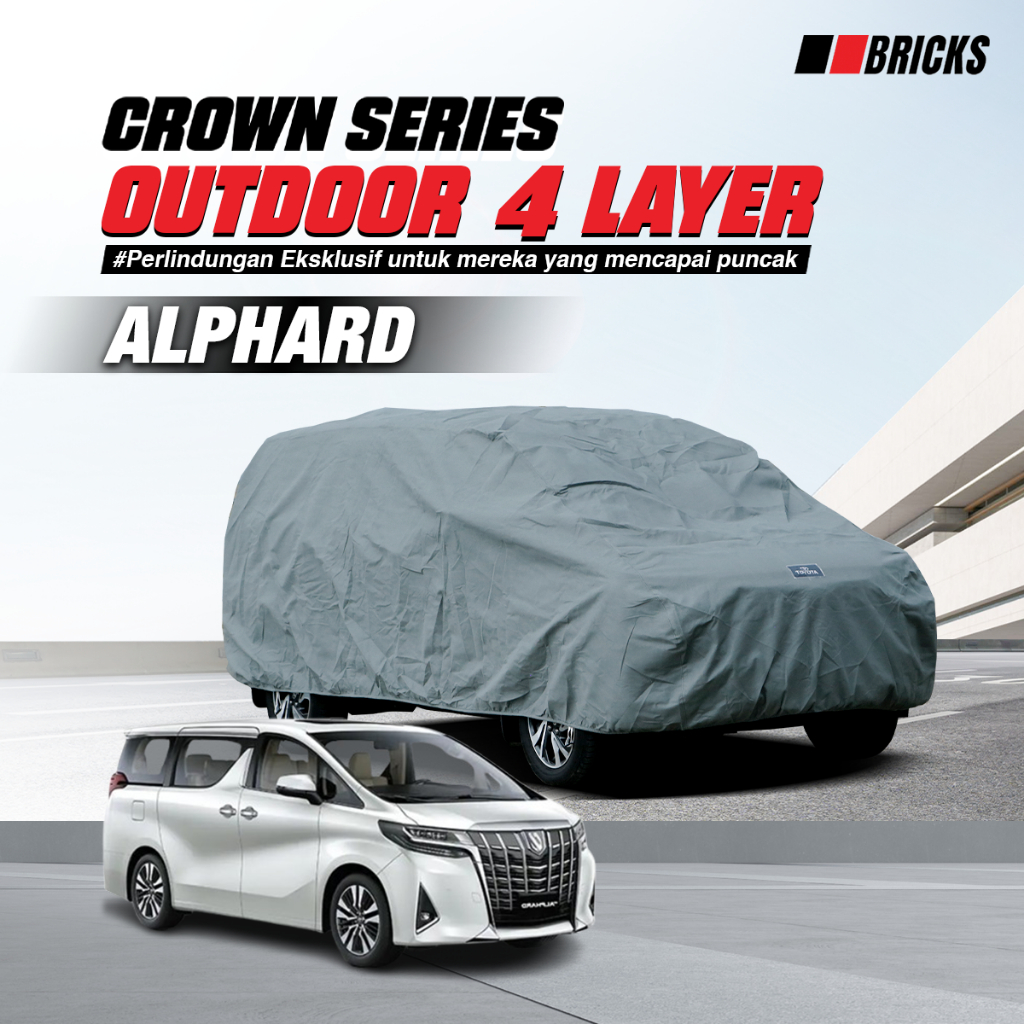 Jual OUTDOOR PREMIUM body Cover sarung Mobil Waterproof alphard serena ...