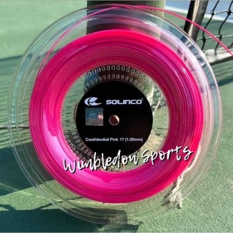 Jual Senar Tenis SOLINCO CONFIDENTIAL PINK LIMITED EDITION | Shopee ...