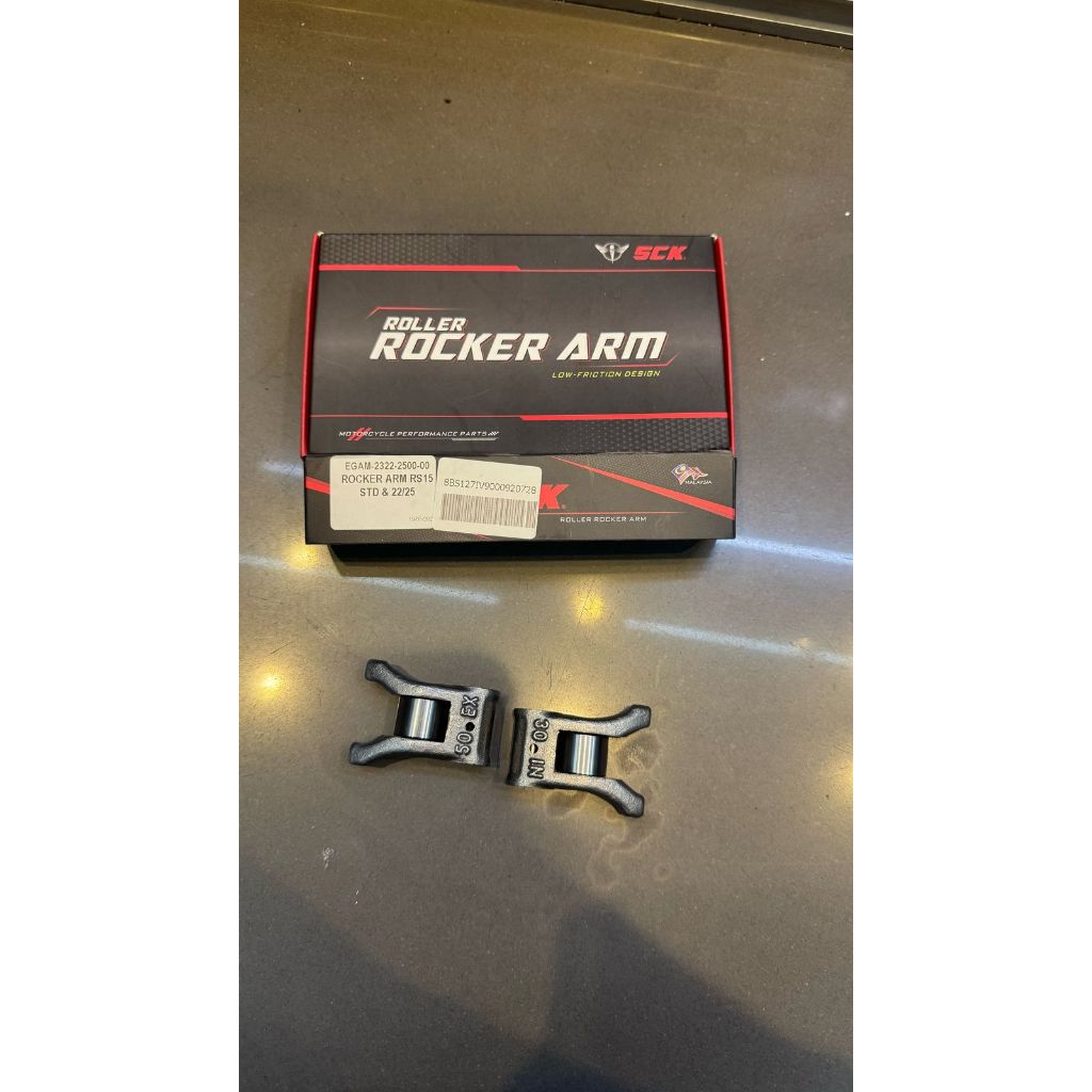 Jual pelatuk rocker arm rs150 sonic cbr 150 supra gtr scr racing ...