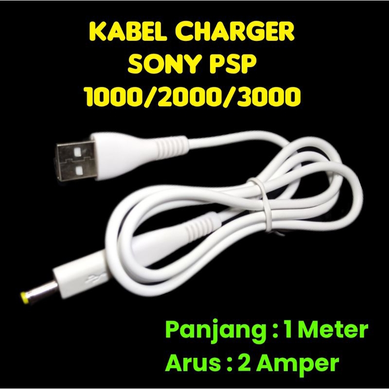 Jual Kabel charger SONY PSP 1000/2000/3000 | Shopee Indonesia