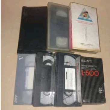 Jual Kaset Video VHS dan Betamax (Paket 7 Kaset) | Shopee Indonesia
