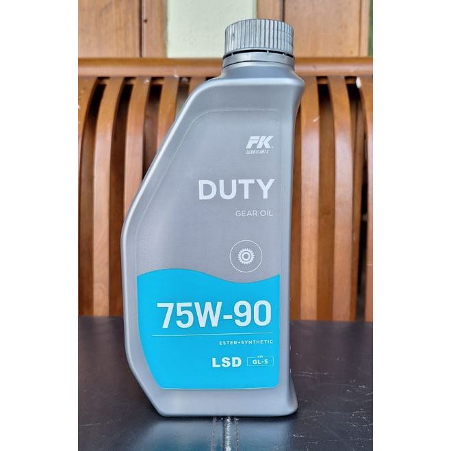 Jual FK DUTY GEAR OIL GARDAN 75W90 75W-90 API GL-5 GL5 LSD 1 LITER | Shopee Indonesia