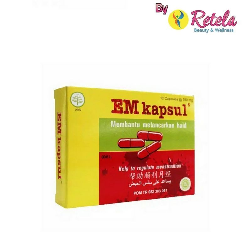 Jual EM KAPSUL 1 STRIP 12 KAPSUL | Shopee Indonesia