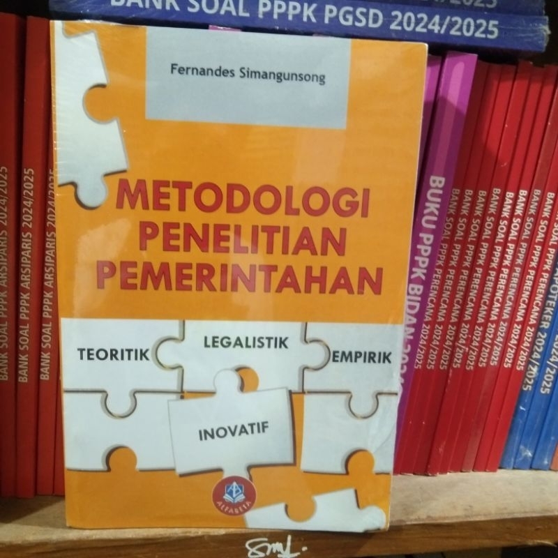 Jual buku metodologi penelitian pemerintahn Fernandes Simangunsong ...